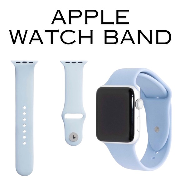 Apple | Wearables | New Apple Watch Band Shade Periwinkle Blue By Real ...